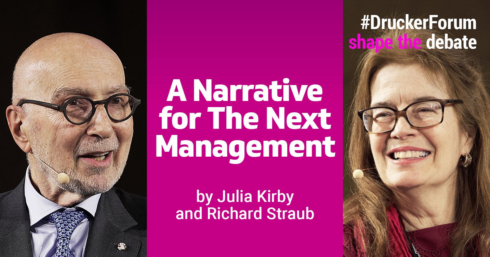 A Narrative for The Next Management by Richard Straub and Julia Kirby ...