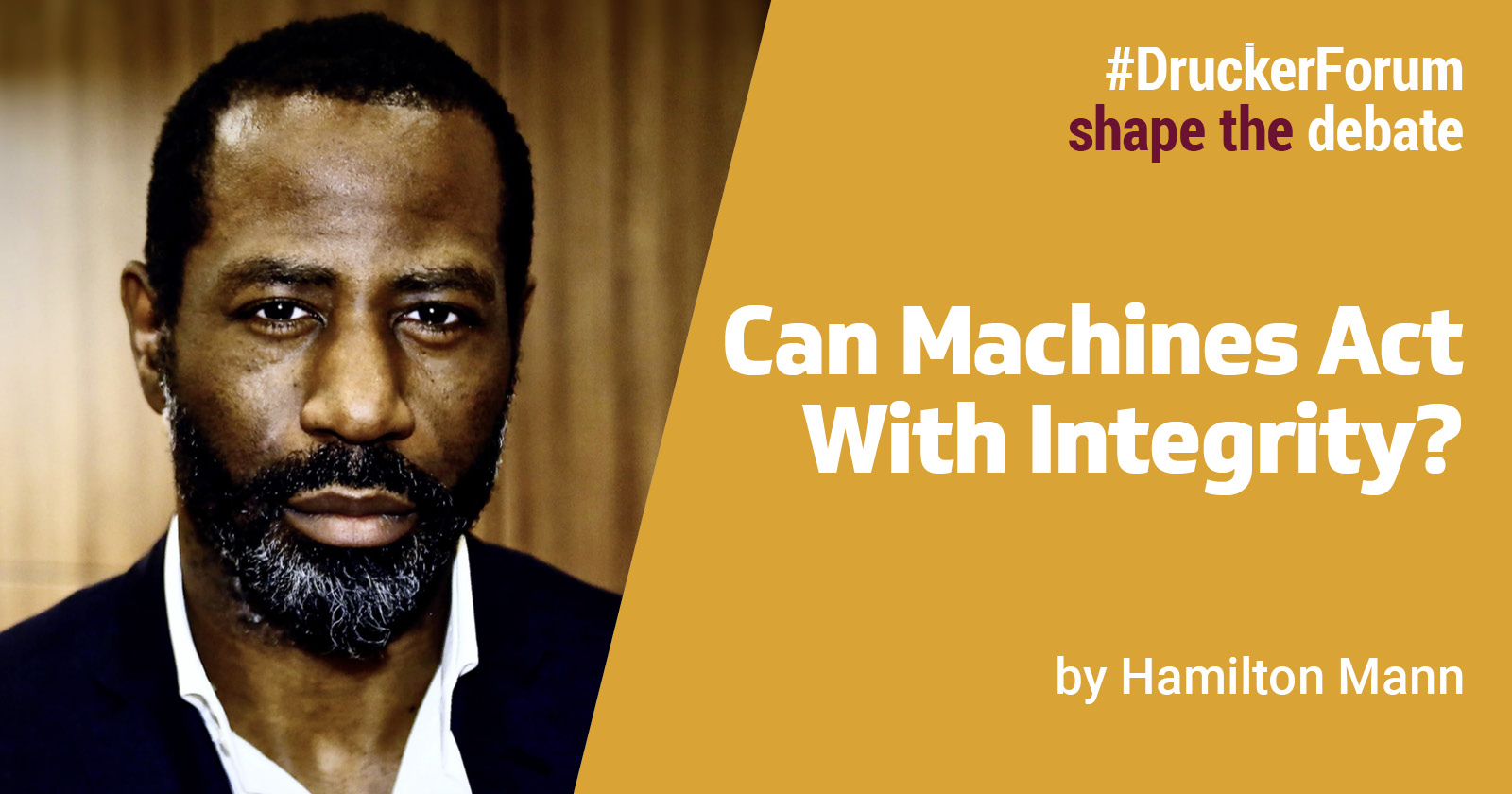 Can Machines Act With Integrity? by Hamilton Mann - Global Peter ...